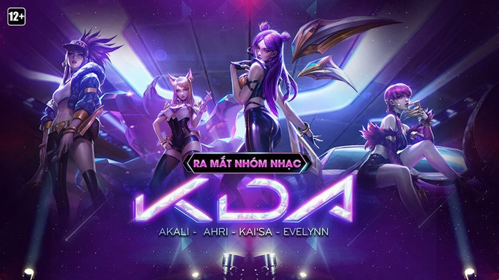 Riot Games chính thức phát hành Skin K-pop và nhóm nhạc KDA