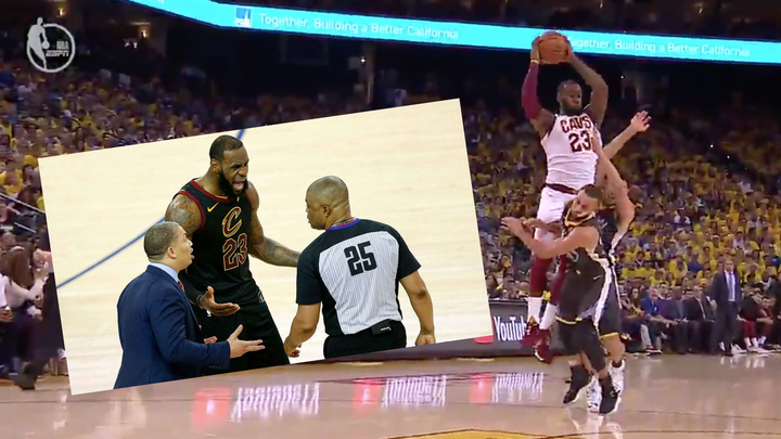 CHÍNH THỨC: Trọng tài xác nhận đã mắc lỗi trong tình huống LeBron James ...