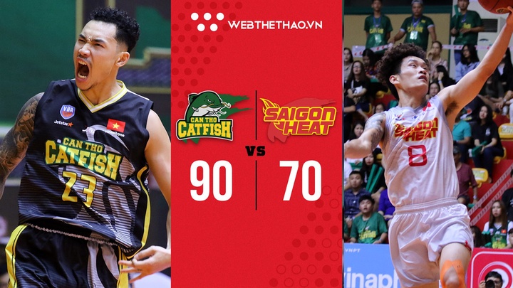 Tâm Đinh rực sáng, Cantho Catfish thắng áp đảo Saigon Heat dù DeAngelo ...