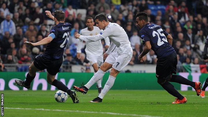 Video Champions League: Real Madrid 8-0 Malmoe FF