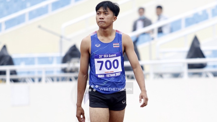 Thần đồng điền kinh Thái Lan vô địch SEA Games 31 Puripol Boonson đạt ...
