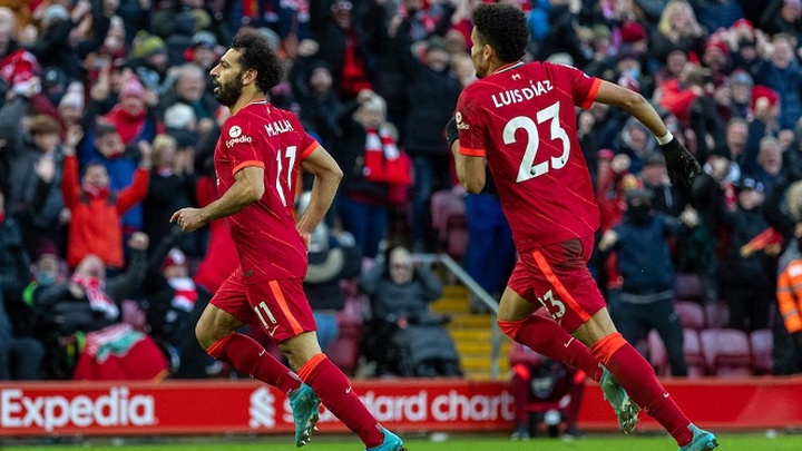 Salah đạt 150 bàn nhanh thứ hai cho Liverpool trong lịch sử