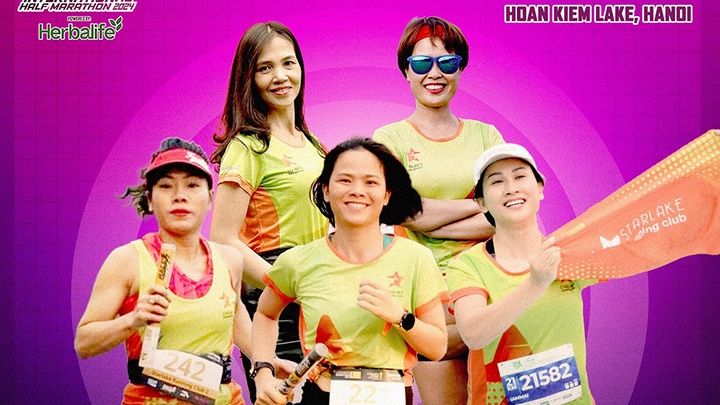 “Nàng thơ” Starlake Running Club - Eva ra mắt Giải Bán Marathon Quốc tế ...