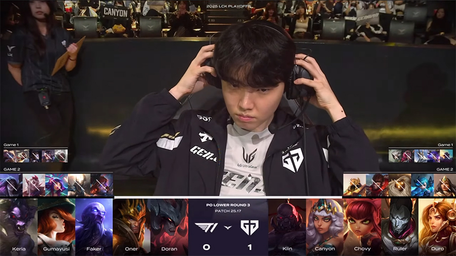 Kết quả T1 vs GEN playoffs LCK hôm nay 21/9