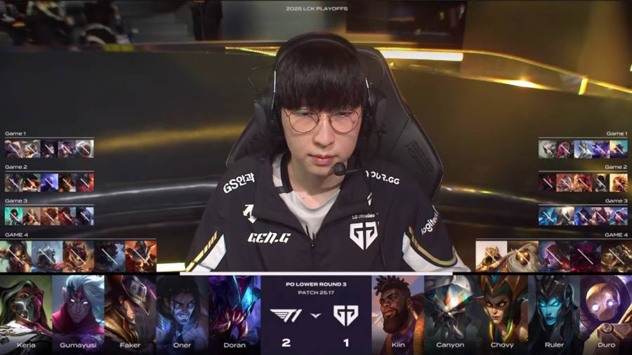 Kết quả T1 vs GEN playoffs LCK hôm nay 21/9