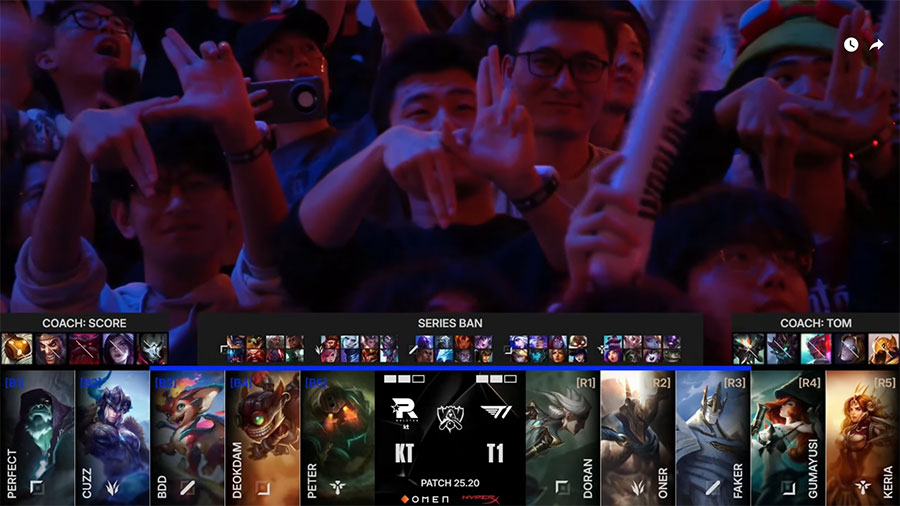 Kết quả T1 vs KT - Chung kết CKTG 2025 ngày 9/11